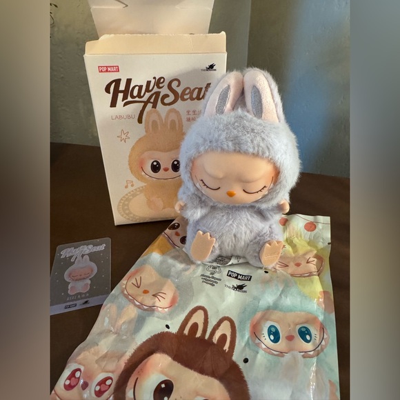 POP MART | Toys | Labubu Plush Toy Zizi | Poshmark